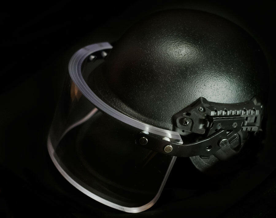 Ballistic visor for helmet– X-Armor s.r.o